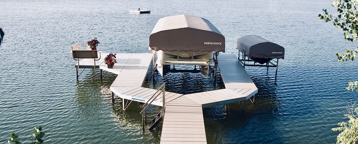 Design your own custom dock with Porta-Dock